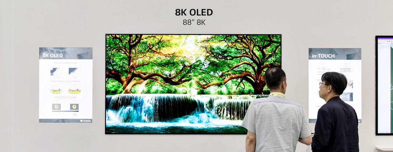 LG디스플레이, 8K OLED로 진정한 초고화질 시대를 열다 - LG Display Newsroom