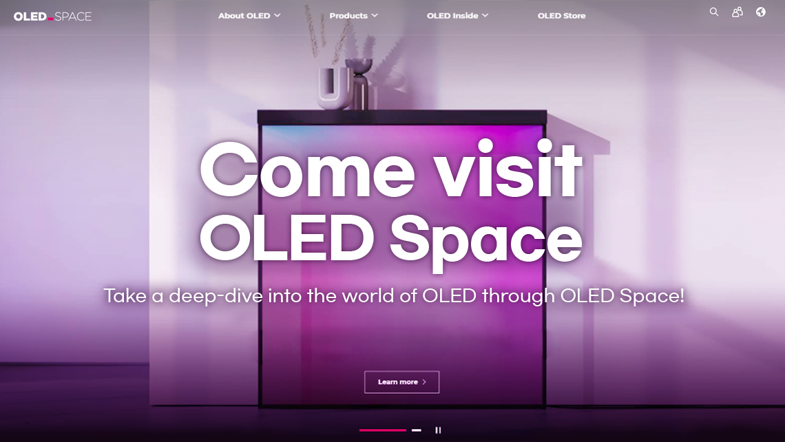 Take a deep-dive into the world of OLED through OLED Space! - LG ...