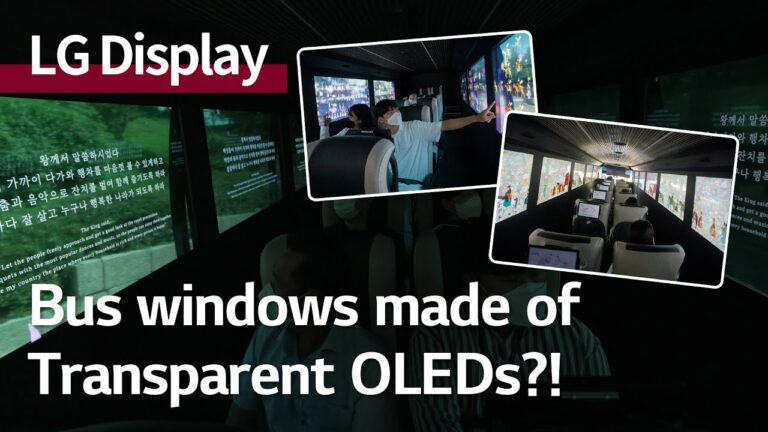[Inside LG Display] Bon voyage into the future with LG Display’s Transparent OLED - LG Display ...