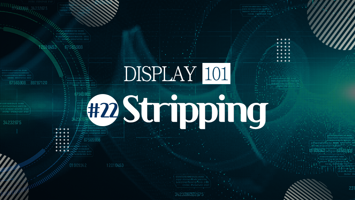 [DISPLAY 101] #22 Stripping - LG Display Newsroom