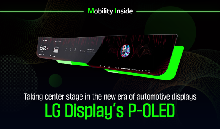 [Mobility Inside] LG Display’s P-OLED Taking Center Stage in the New ...