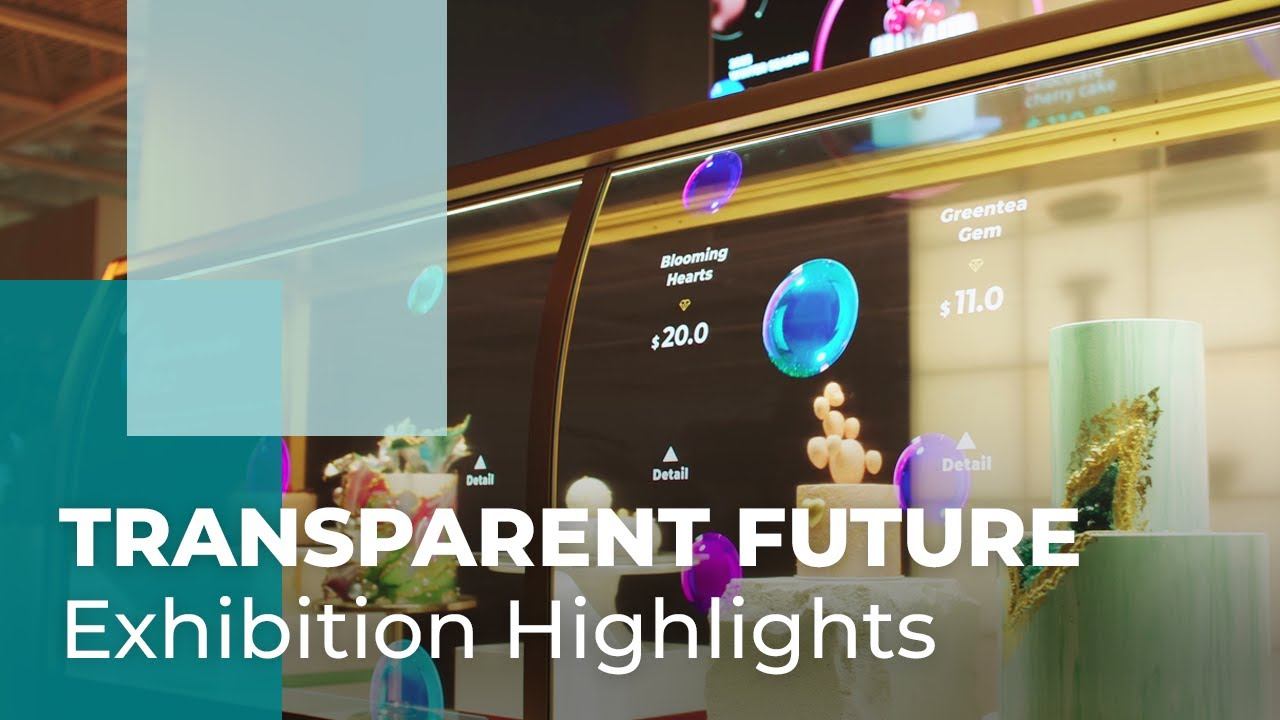＜Transparent Future Exhibition＞ HighlightsㅣOLED.Transparent - LG Display Newsroom