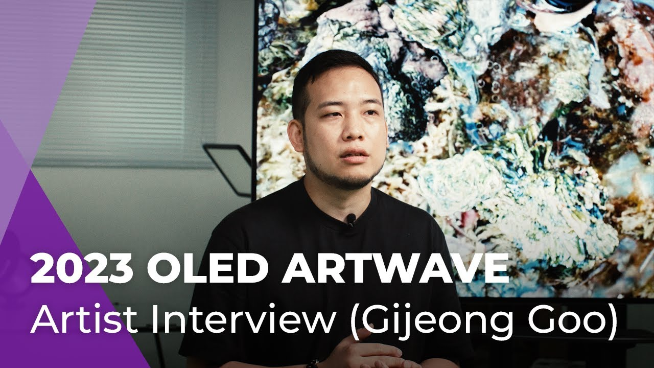2023 OLED ART WAVE Artist Interview I OLED X Gijeong Goo - LG Display ...