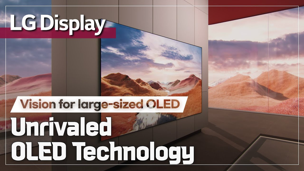 [CES 2024] LG Display’s unique OLED technology! | Vision for large ...