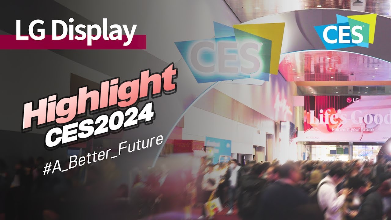 [CES 2024] From META Technology 2.0 to 480Hz Gaming OLED! Exciting on-site reactions! - LG ...