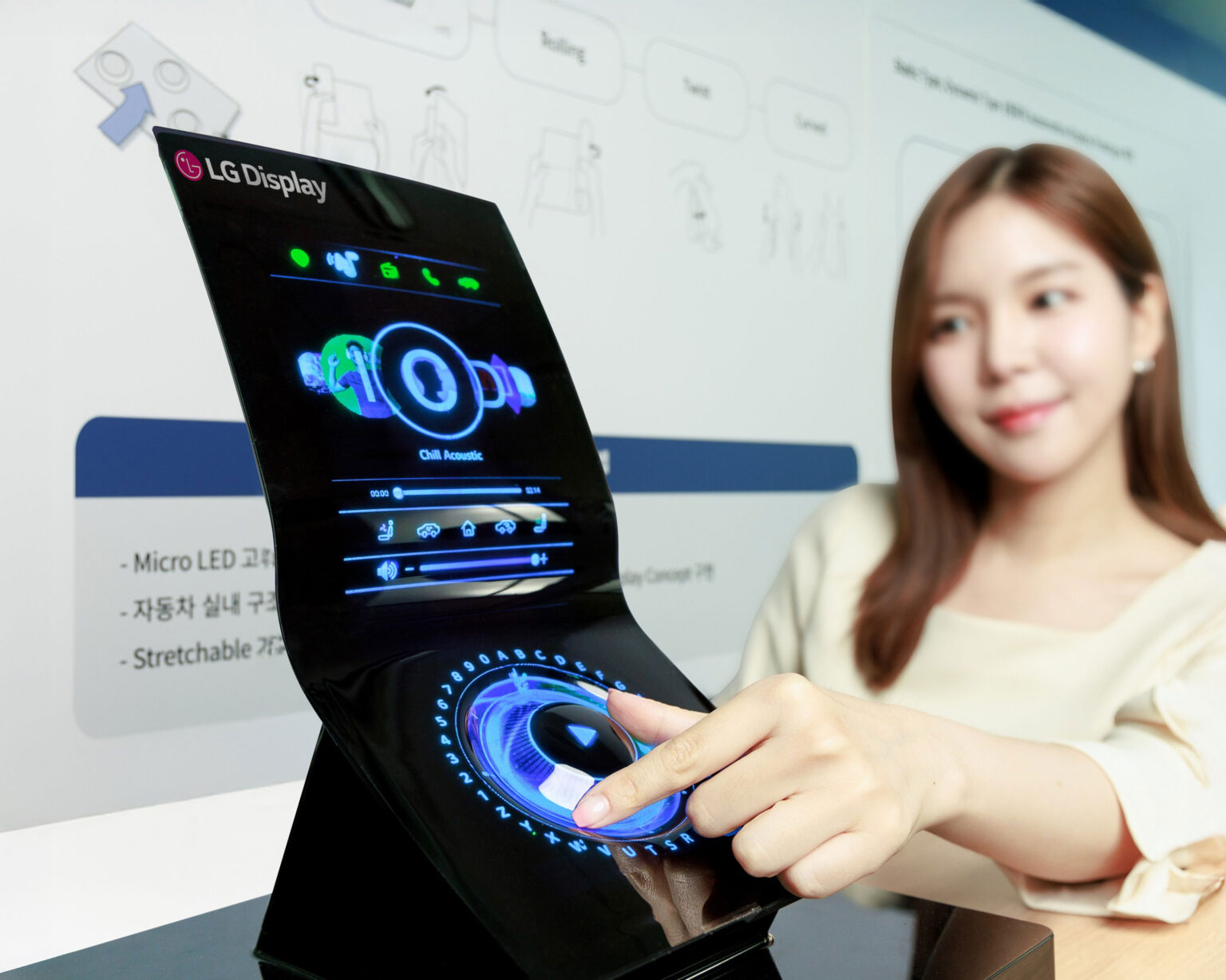 LG Display Succeeds in DevelopingWorld’s First Stretchable Display that ...